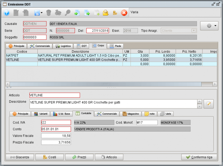 DDT | Manuale software gestionale Atlantis Evo