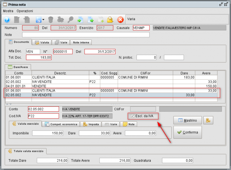 Split Payment » Manuale Software gestionale Atlantis Evo
